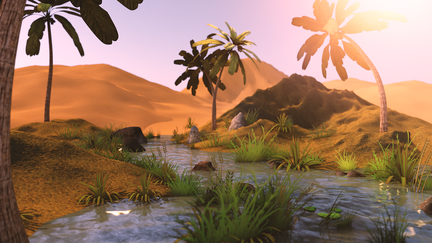 Oasis Biome. The Oasis biome is one of the rarest… | by Kitsumon ...