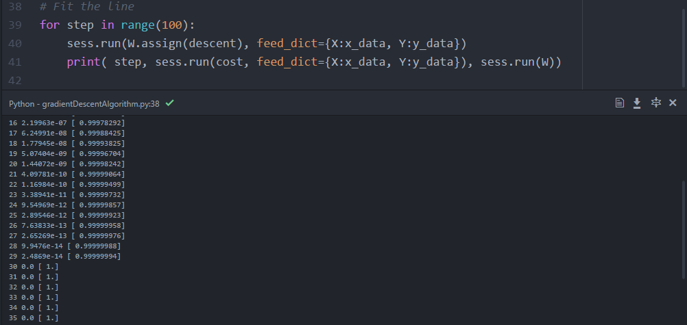 [ Ml ] 모두를 위한 Tensorflow 3 Gradient Descent Algorithm 기본