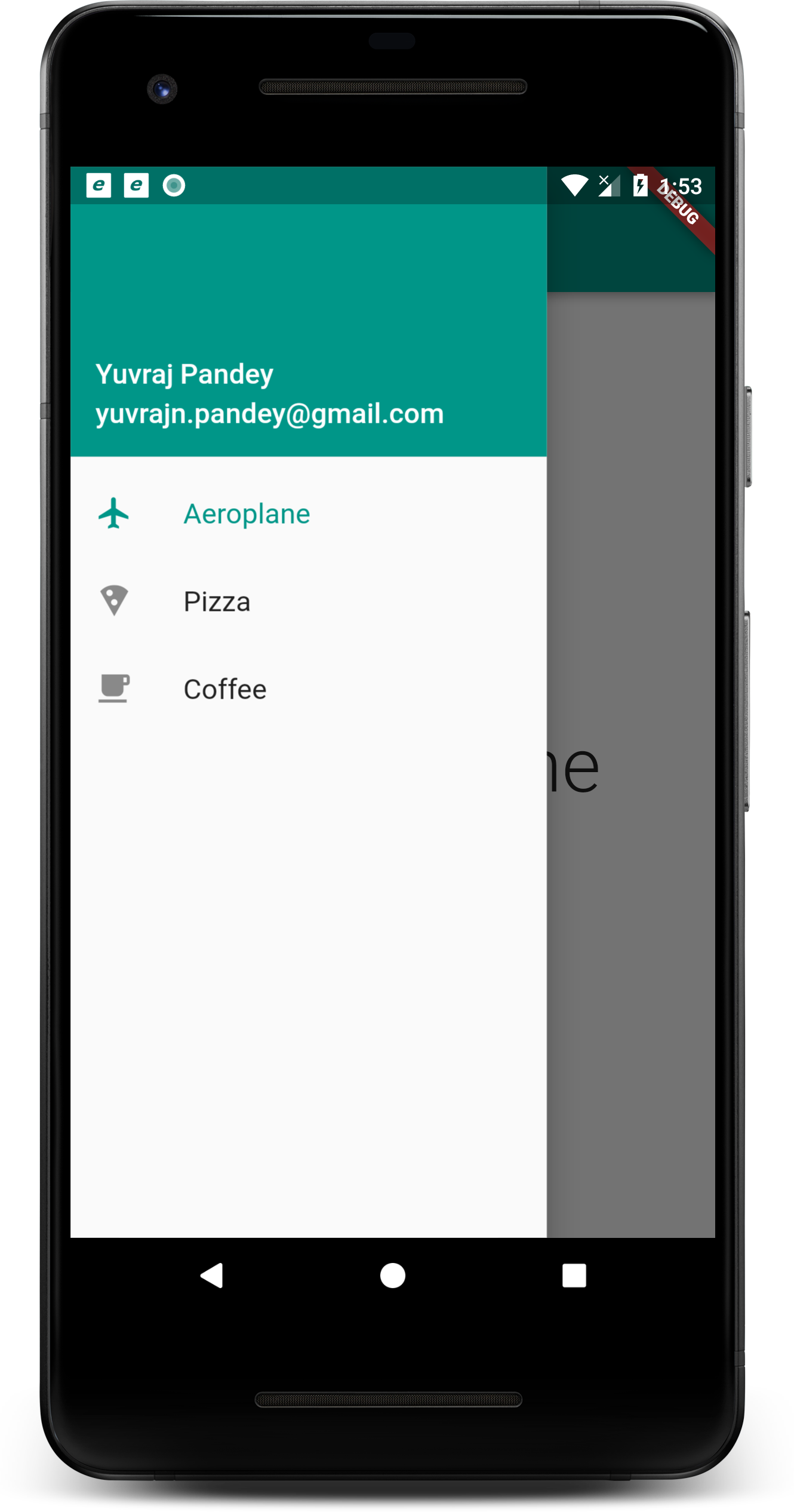 How To Create Navigation Drawer In Flutter Flutterforyou Com A