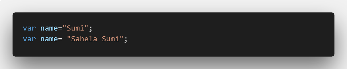 Difference among var, let and const in JavaScript | by Sahela Sumi | Medium