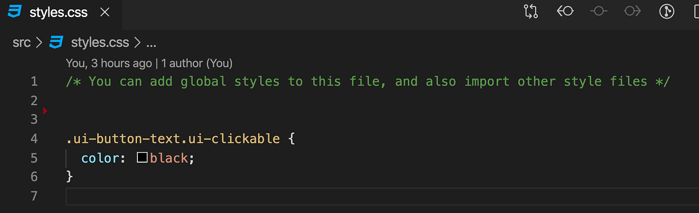 Change style of any control in Angular project | by Yurii Kuznietsov | Quick Code | Medium