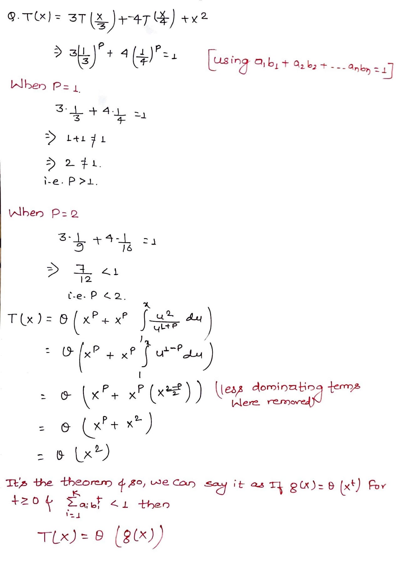 Akra Bazzi Theorem. Introduction | by sumit sah | Medium