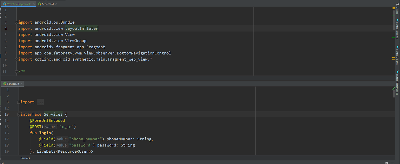 Split Your Android Studio Code Editor | by Nourhan Gehad Abdelkareim ...