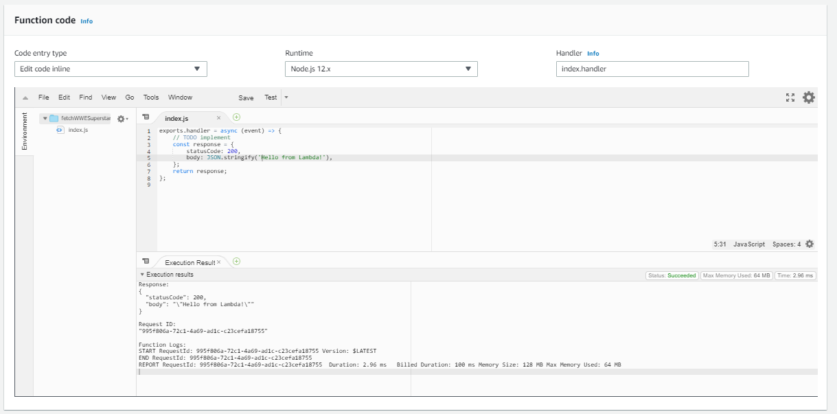 Create AWS Lambda functions to perform CRUD operation on AWS DynamoDB table — GUI | by Jerry ...