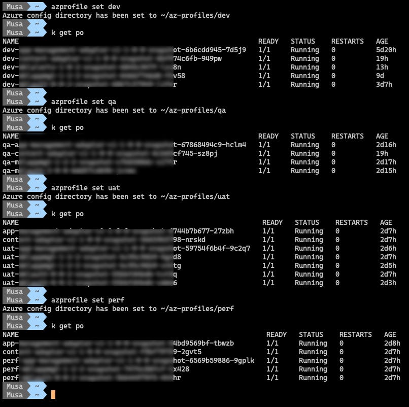 Working with Multiple Subscriptions, AKS Clusters, and K8s Namespaces ...