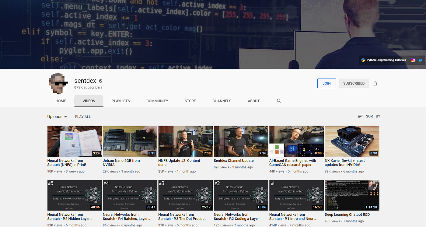 The Best Youtube Channels To Learn Python | The AI Enthusiast