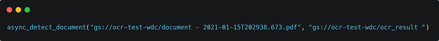 How to Extract the Text from PDFs Using Python and the Google Cloud ...