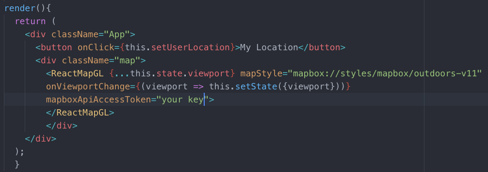 Getting Started With Mapbox GL JS: User Location With Geolocation
