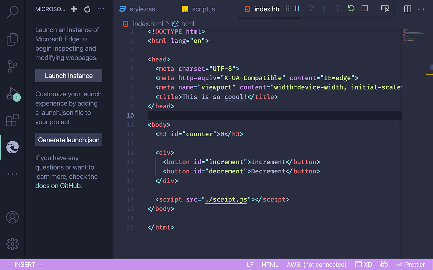 How to Bring the Browser DevTools and Console to VS Code | by Akash ...