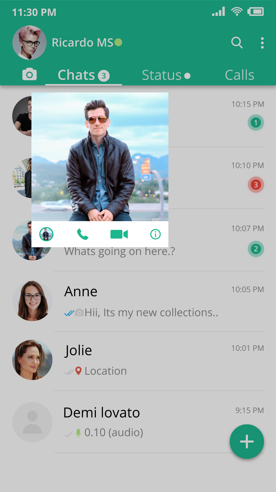 Whats app Redesign screens. I starts with Mock up screen. I added… | by ...