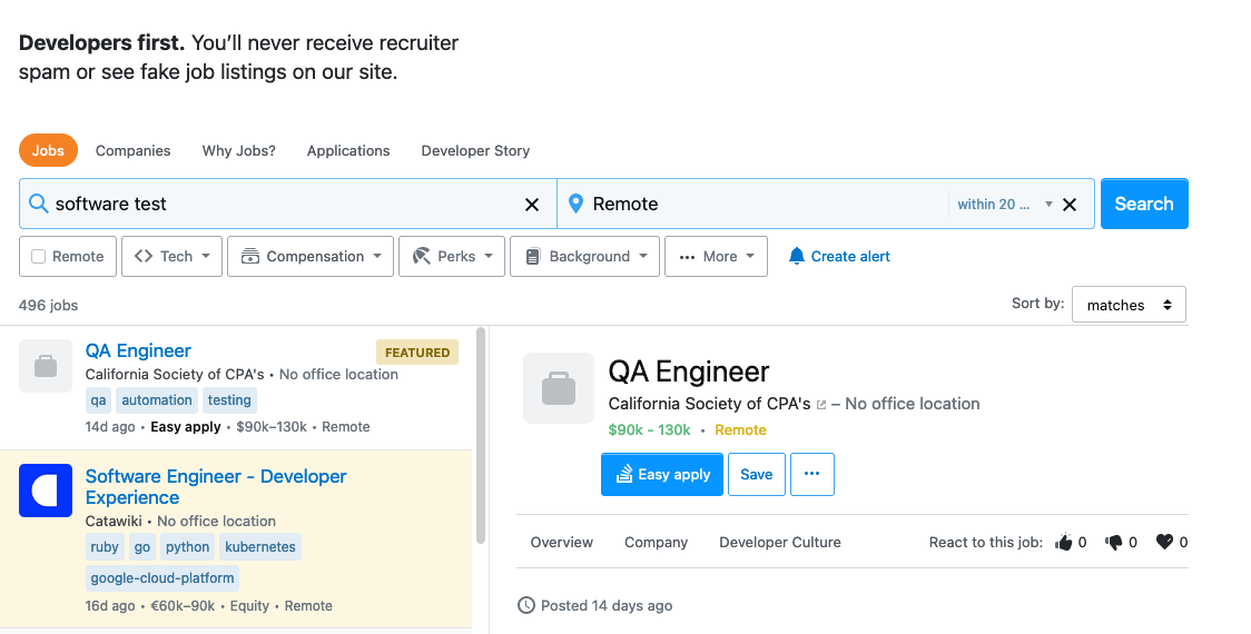 5 Job Boards for Software Testers in 2022 | by Hales | Software Testing ...