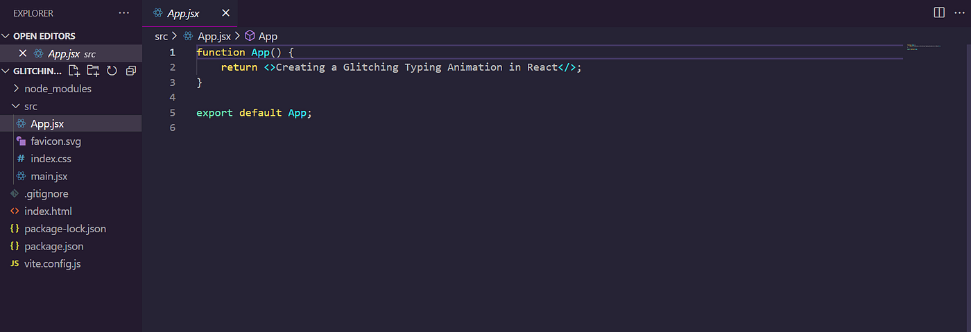 Creating a Glitching Typing Animation in React | by Marshall Ruse | Mar ...