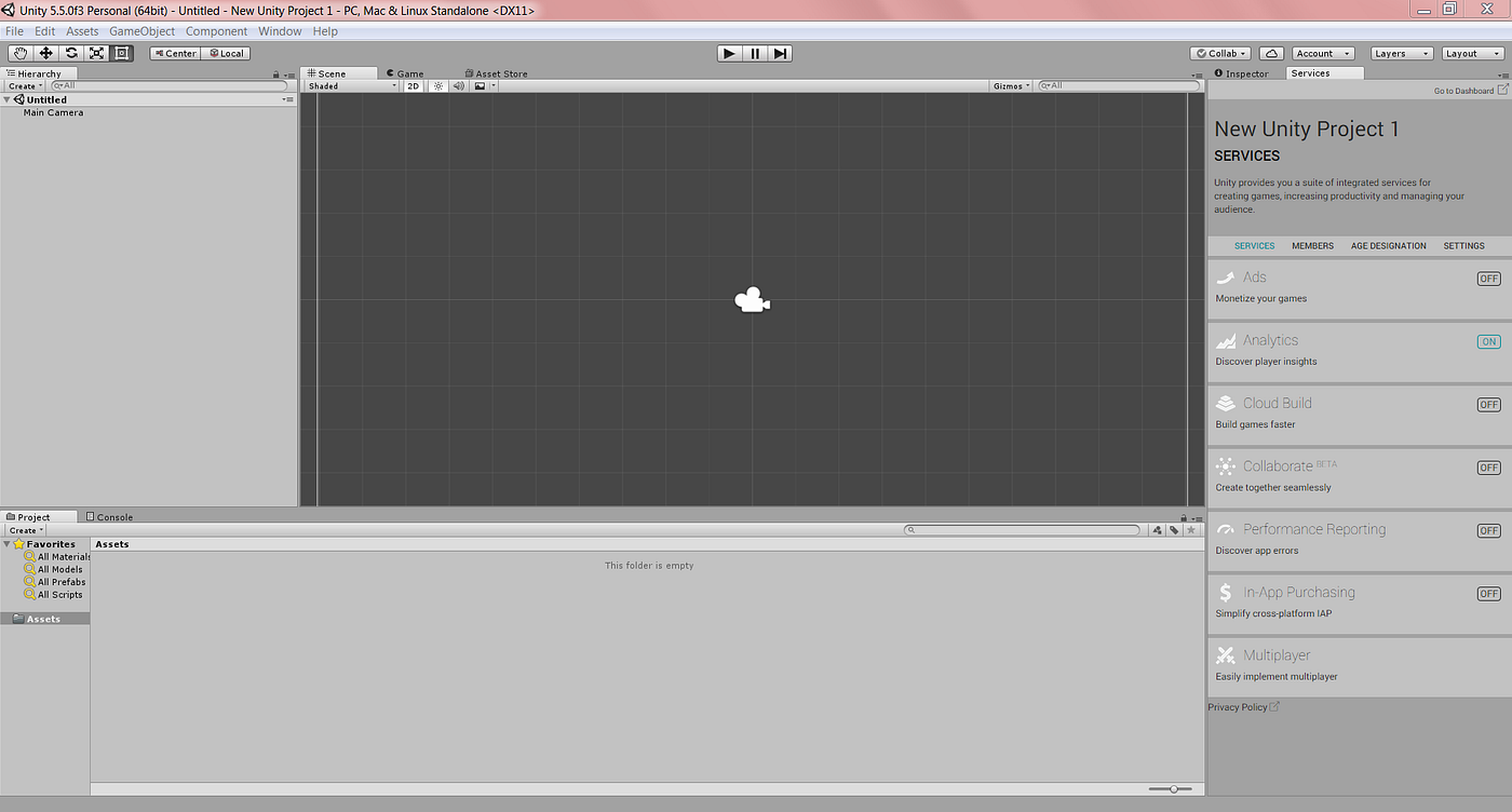 Getting Started With Unity, Part 1 | by Michael Liepert | Medium