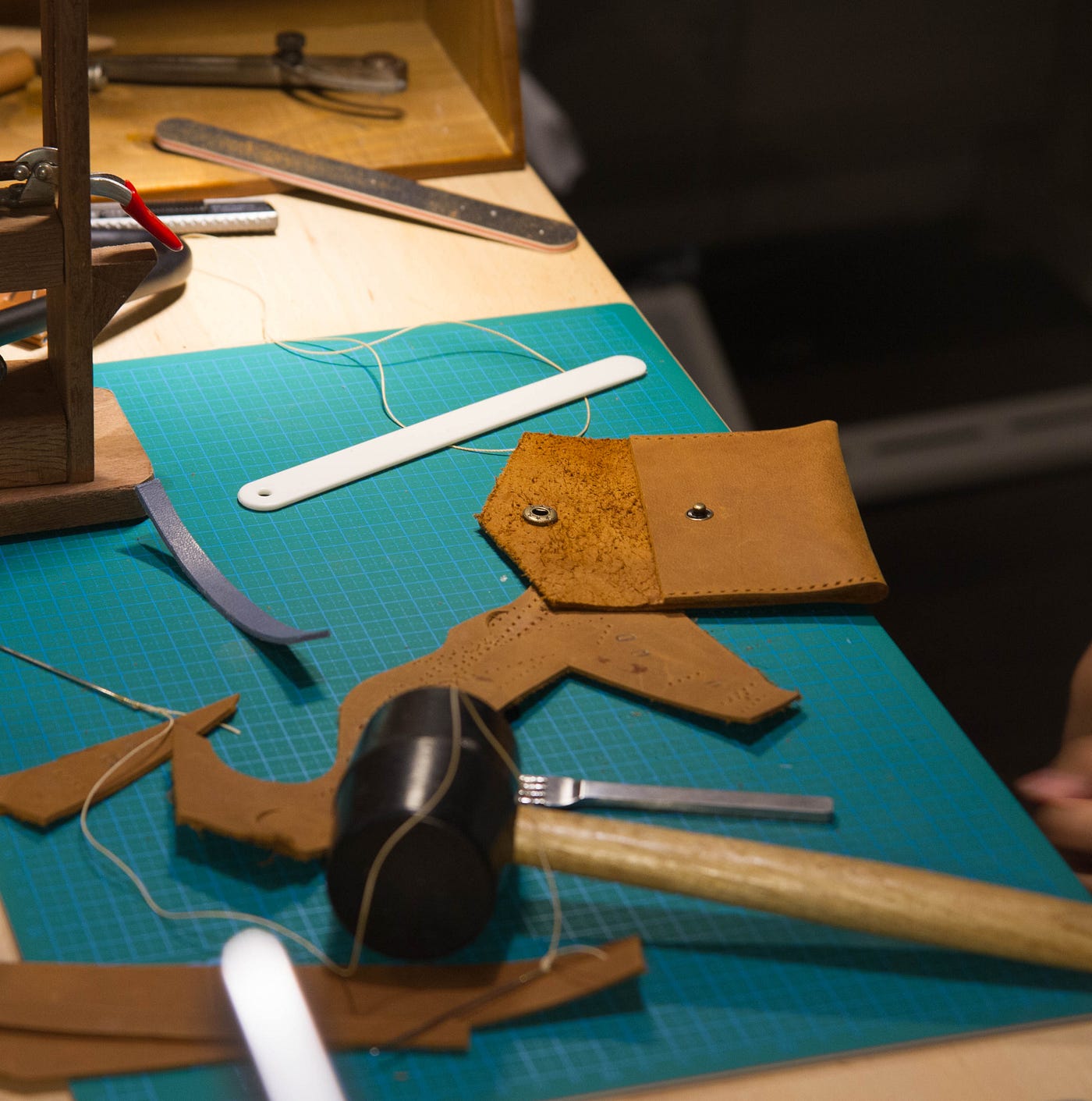 Make your own leather pouch by following just 6 simple steps | by ...