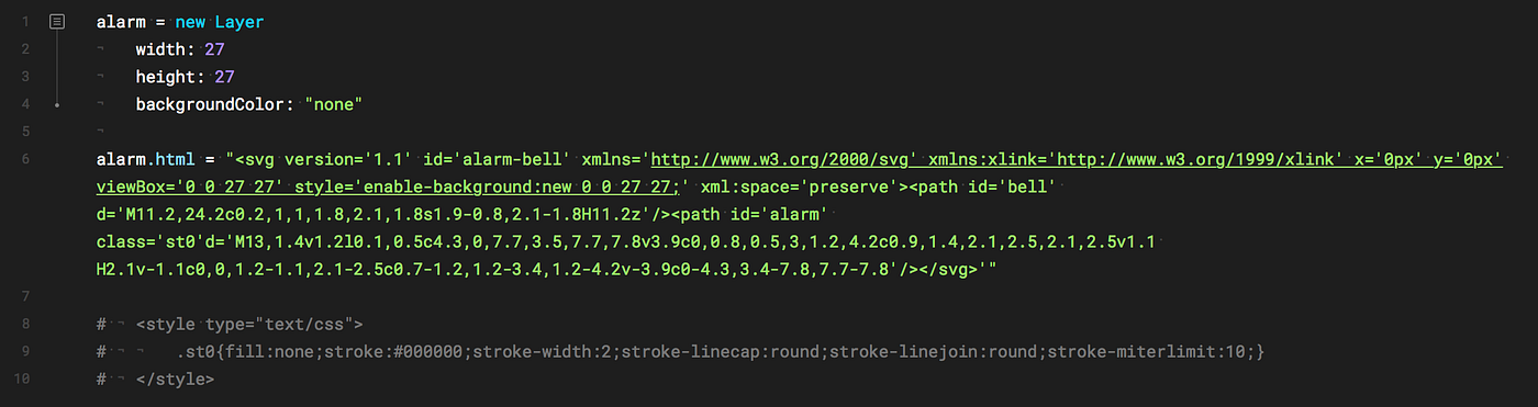 Line Animation with Framer & SVG. Update 8/13/18: Thanks Rhys Merritt ...