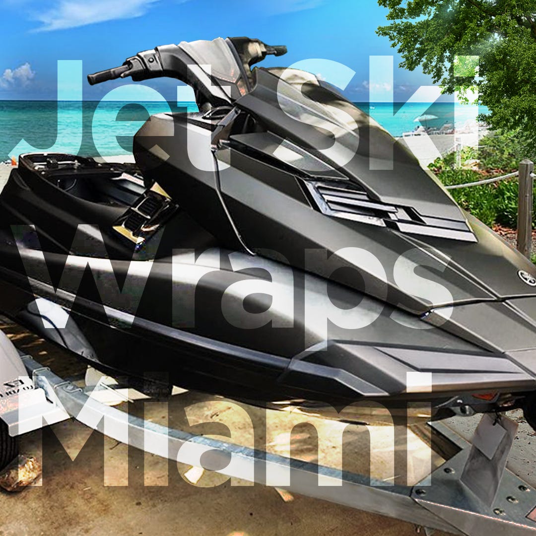 Jet Ski Wraps for Miami’s Waters. This pandemic can’t stop Miami from ...