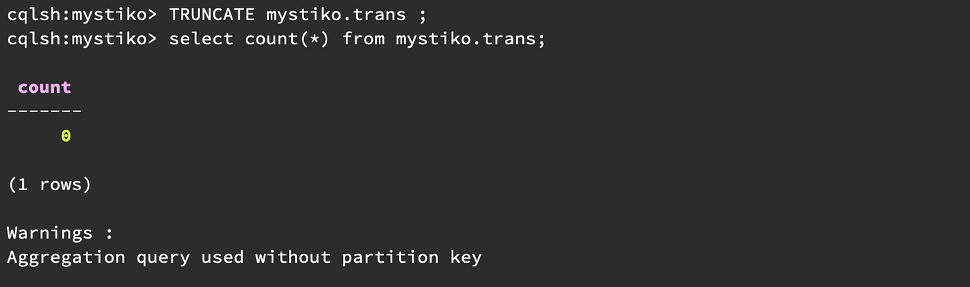 Import Export Cassandra Data With Csv By λeranga Rahasak Labs Medium