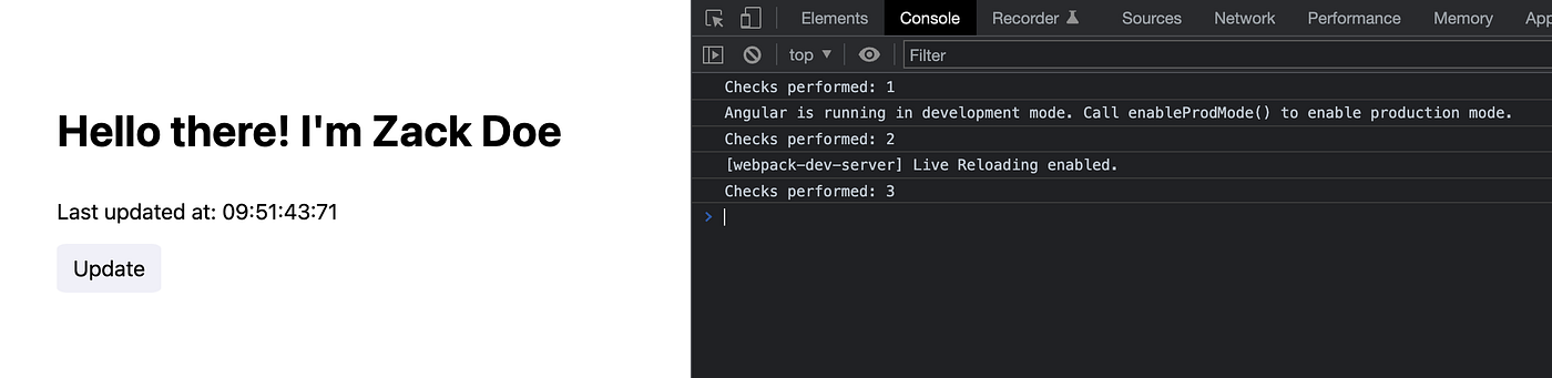 Angular Change Detection — Explained Shortly + NgZone basics | by Yaroslav Dobroskok | Medium