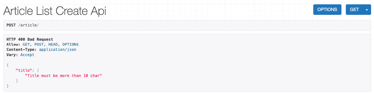 Validation in Django Rest Framework Serializers | by ArRosid | Medium