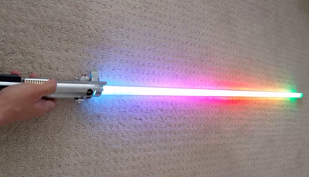 The Force Is Strong with This RGB Lightsaber | by Hackster Staff | Medium