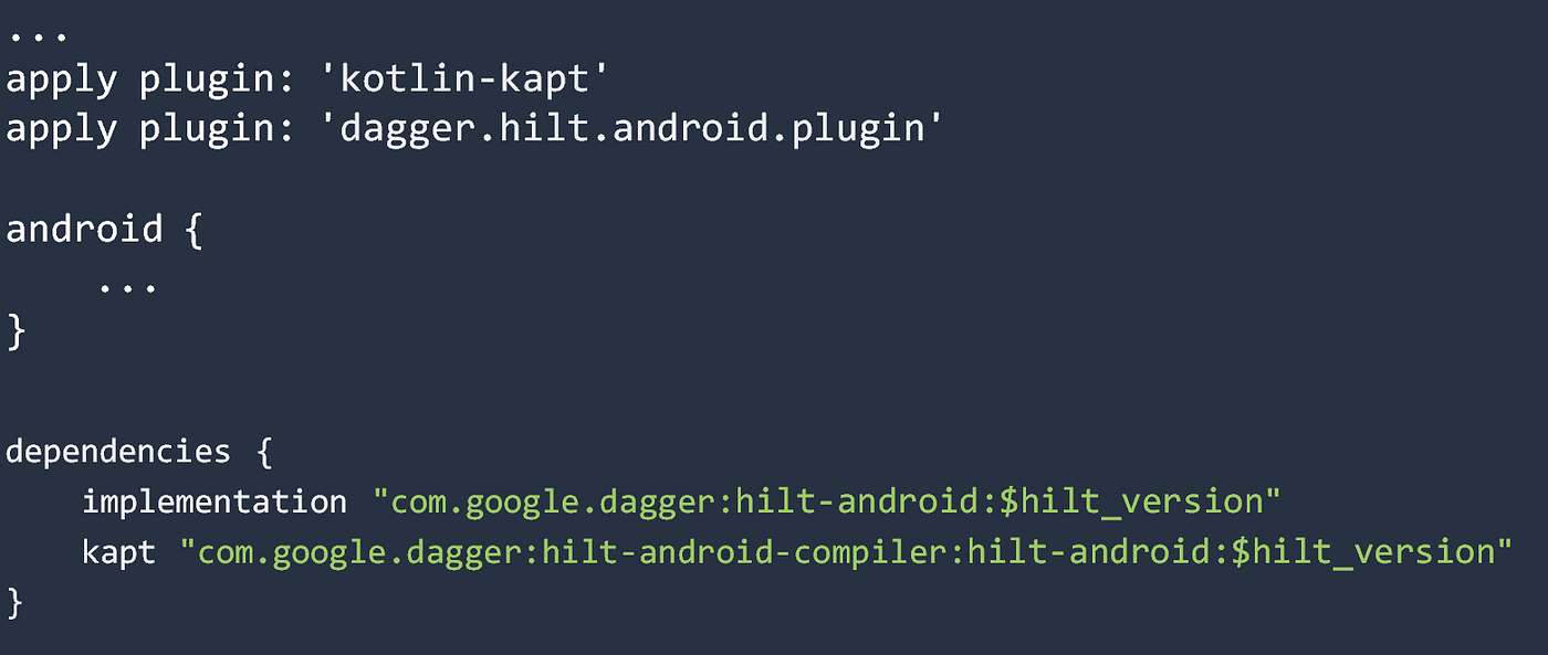 Dependency Injection in Android with Hilt: First Impression | by Amrit ...