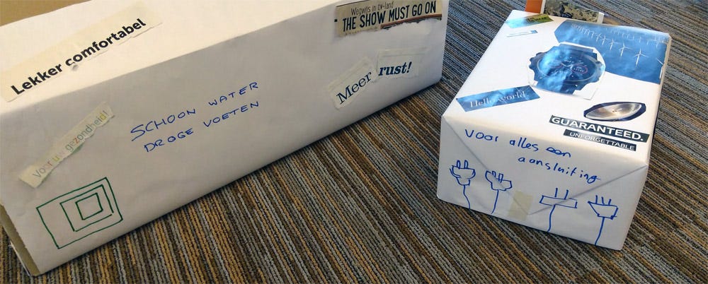 ‘Design The Box’; a fun exercise to generate insights and ideas for ...
