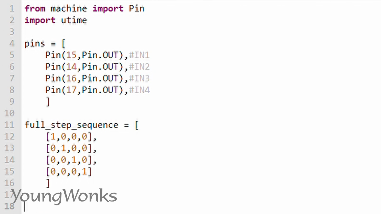 HOW TO USE A STEPPER MOTOR WITH THE RASPBERRY PI PICO | by YoungWonks ...