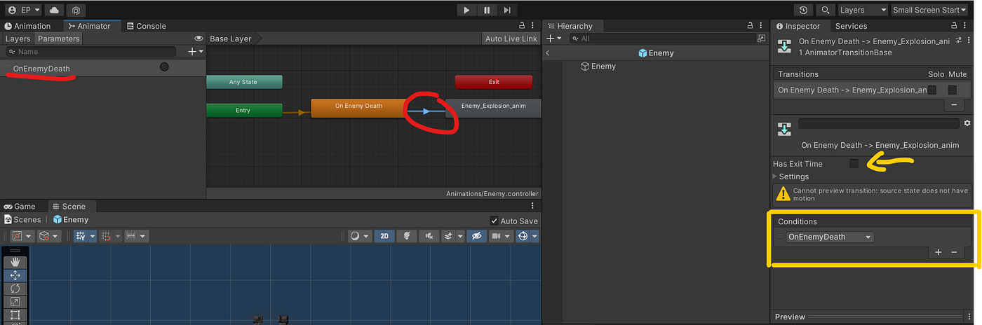 Working With The Animator. and making things go boom! | by Eric ...
