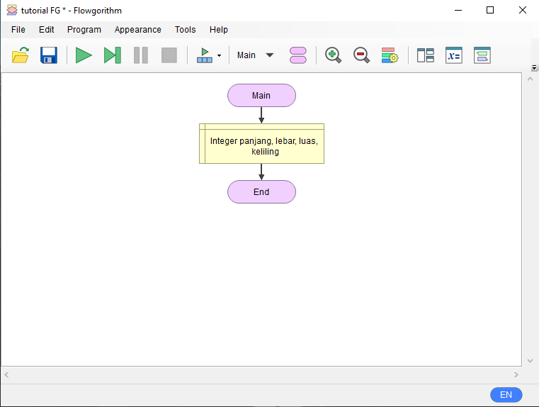 Tutorial Membuat Flowchart dengan Flowgorithm(Part 1). | by Sadam Alfian | Medium