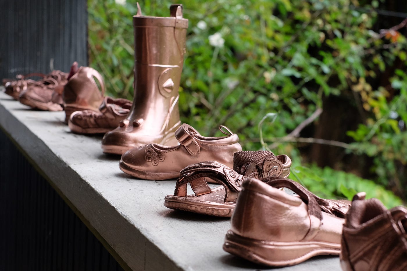 Bronze Shoes Installation Project | by Kendall | Medium