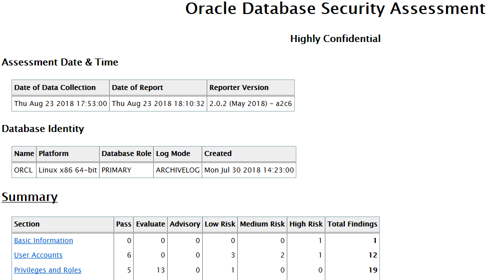 Oracle Database Security Assessment Tool | by kittil | Sirisoft | Medium