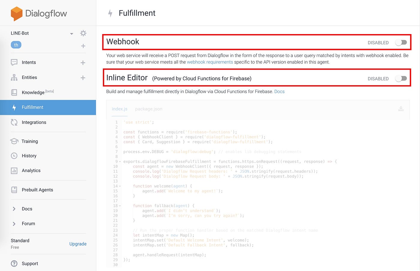 เรียนรู้การ Integrate LINE Bot เข้ากับ Dialogflow และ Firebase ผ่าน BMI Bot | by Jirawatee ...
