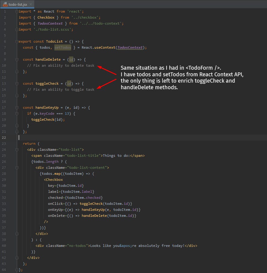 React coding interview task. In this article, I would like to share ...