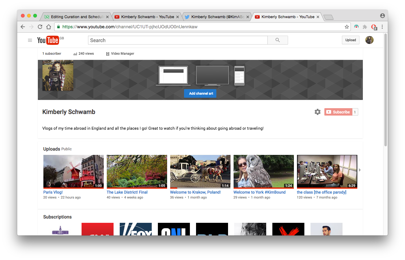 Curation and Scheduling Tools for YouTube | by Kimberly Schwamb | Medium