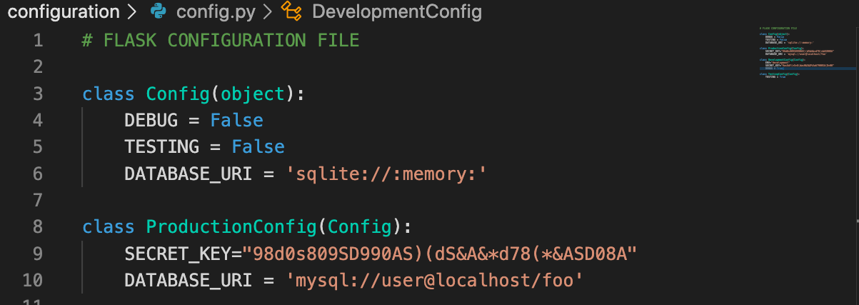 How and why have a properly “Configuration Handling File” using Flask? | by Felipe Florencio ...