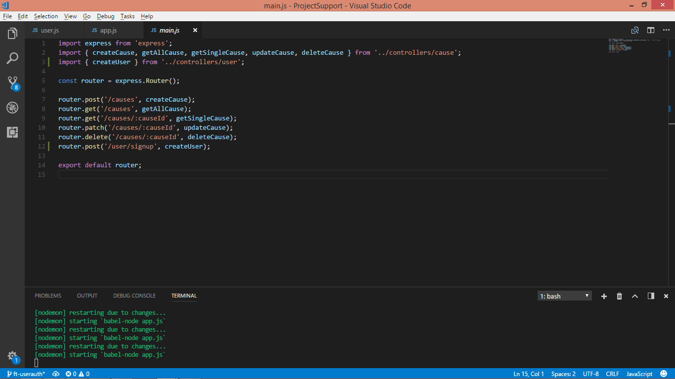 PART 5: Adding User Authentication to Your Node API | by Sylva Elendu ...