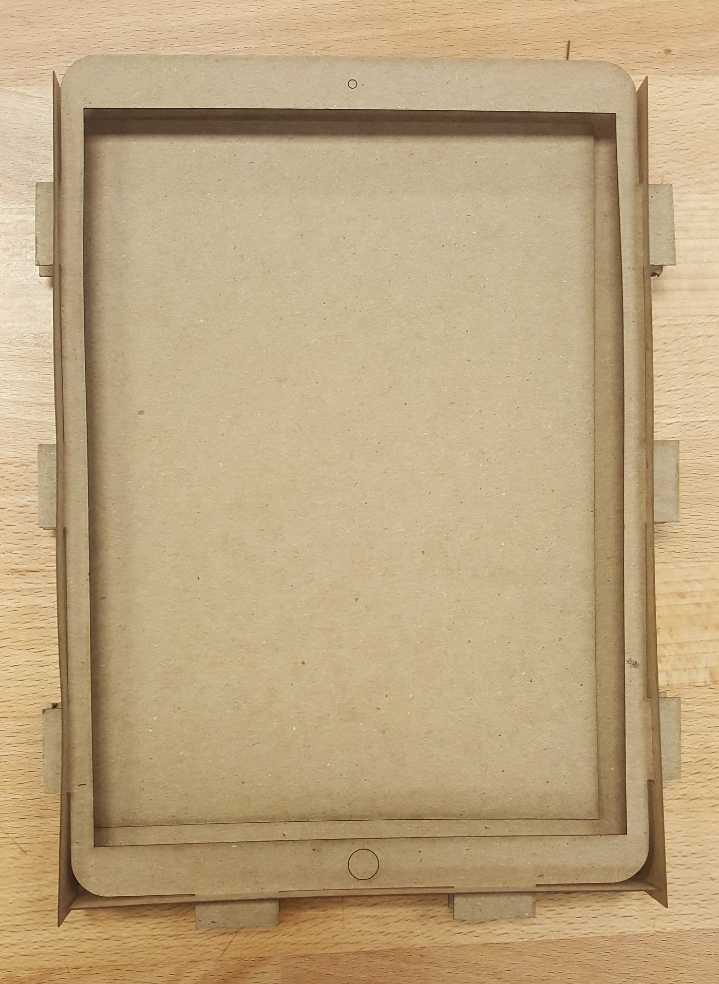 Laser Cut Prototype: Paper Prototyping iPad | by Khadijah Jordan | Medium