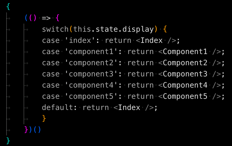 [React] Display Cases. Multi-Conditional rendering with switch… | by Austin Smith | Medium