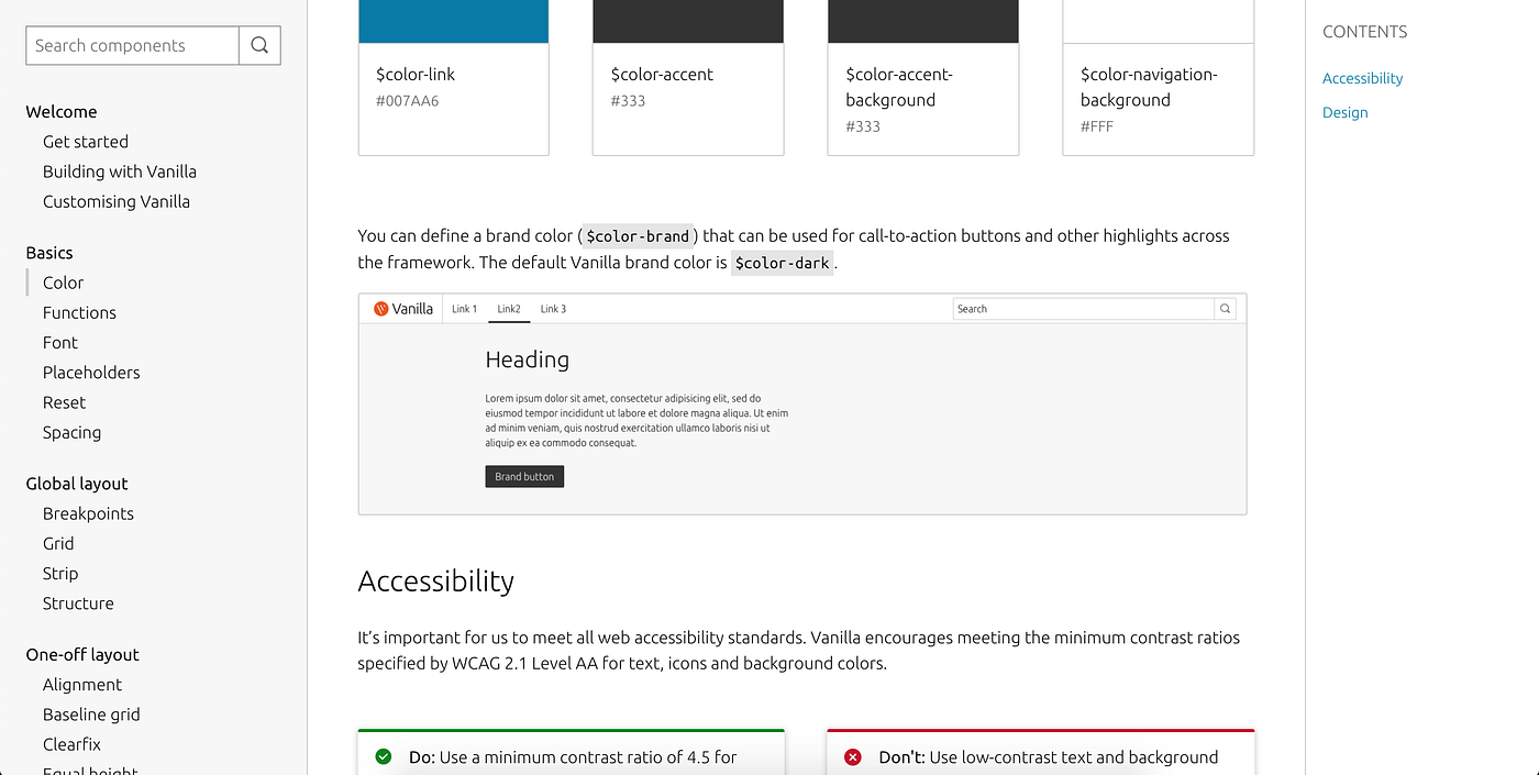 New release: Vanilla framework 2.0 | by Karl Waghorn-Moyce | Medium