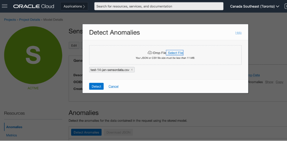 Identify Anomaly in Time-Series Data using Oracle Anomaly Detection ...