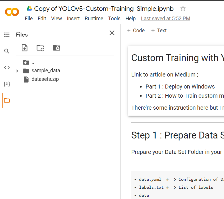 Train Custom YOLOv5 Model | Medium