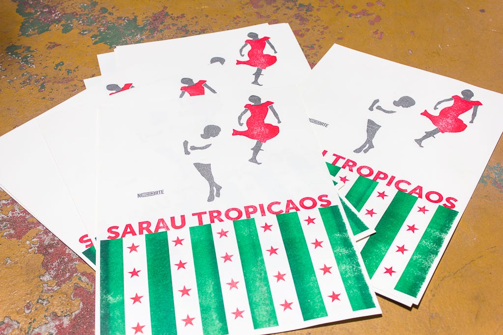 Cartaz Sarau TropiCaos. No final de 2012, nós do Norte Comum… | by ...