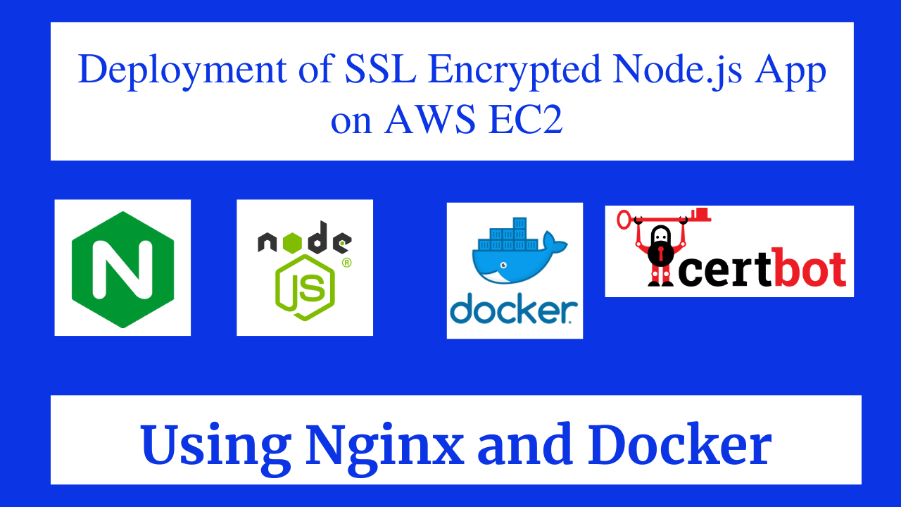 Deployment Of Ssl Encrypted Nodejs App On Aws Ec2 Using Nginx And Docker With Letsencrypt By