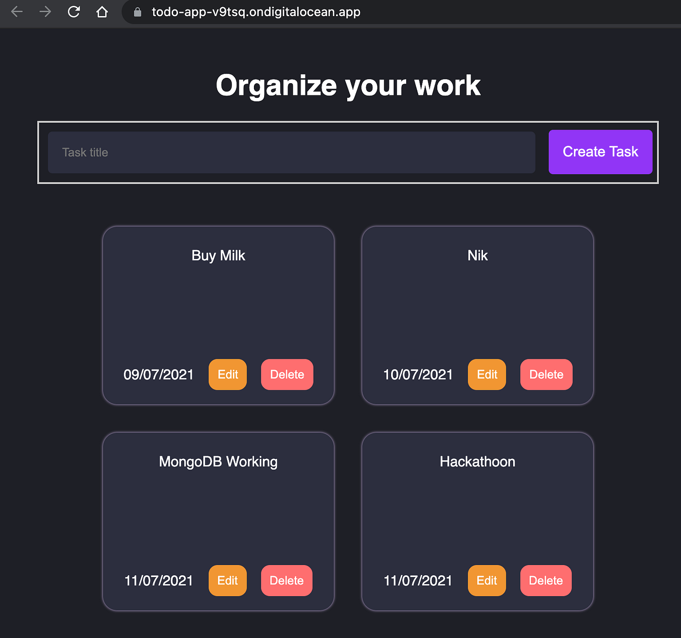 Build and Deploy CRUD App using Reactjs, MongoDB, ExpressJs, and ...