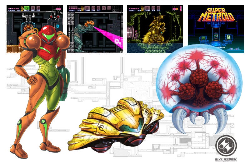 20 Years in Space.. Super Metroid. (1994). Nintendo R&D1. | by Super ...
