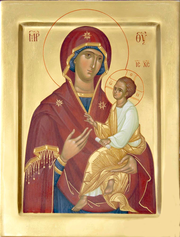 Tempera Icon. Icon-painting workshop of St Elisabeth… | by Heart 2 ...