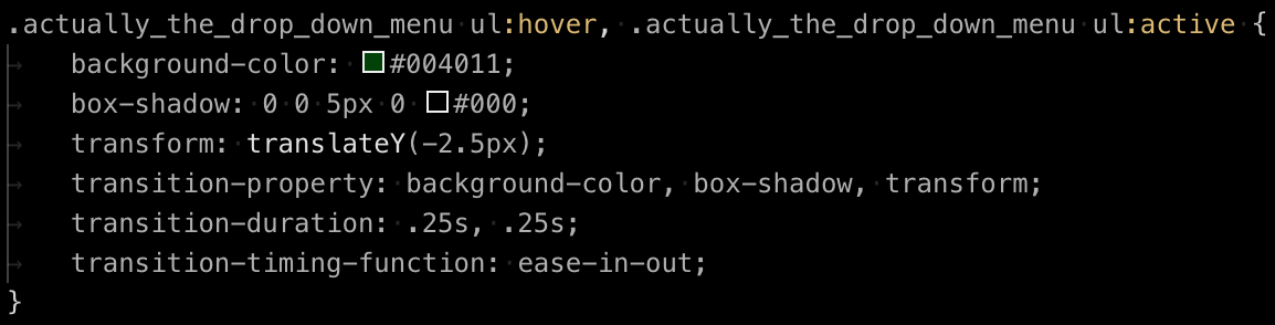 [CSS] Transition Animations. CSS dropdown menus and other hover-able… | by Austin Smith | Medium
