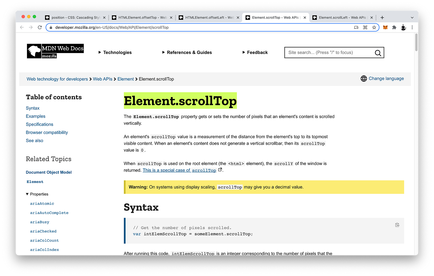 Chapter 10: Positioning Elements. A Complete Frontend Developer ...
