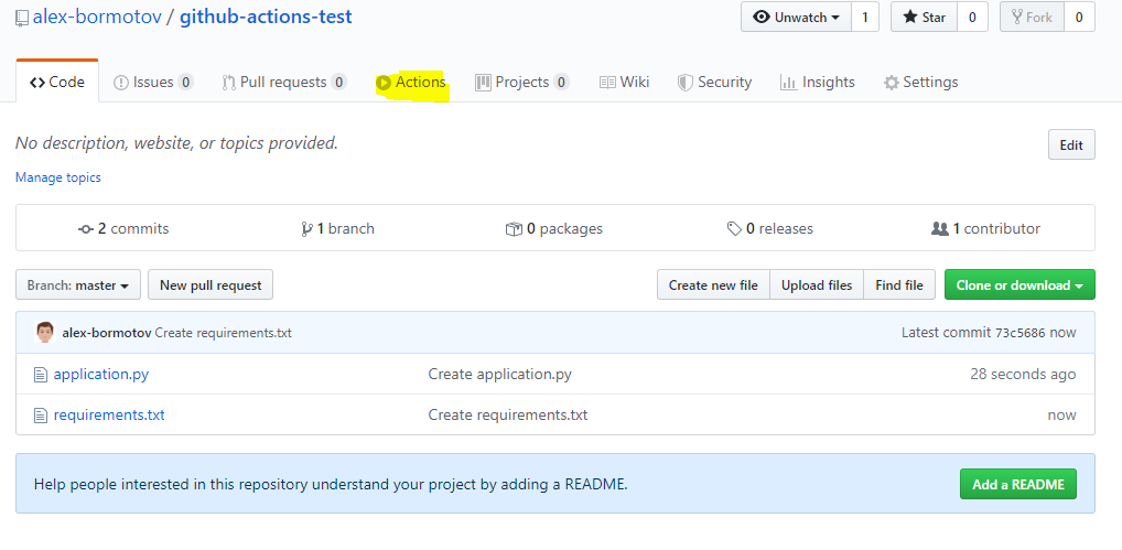 Creating Ci Cd Pipeline With Github Actions And Aws Elastic Beanstalk By Alex Bormotov Medium