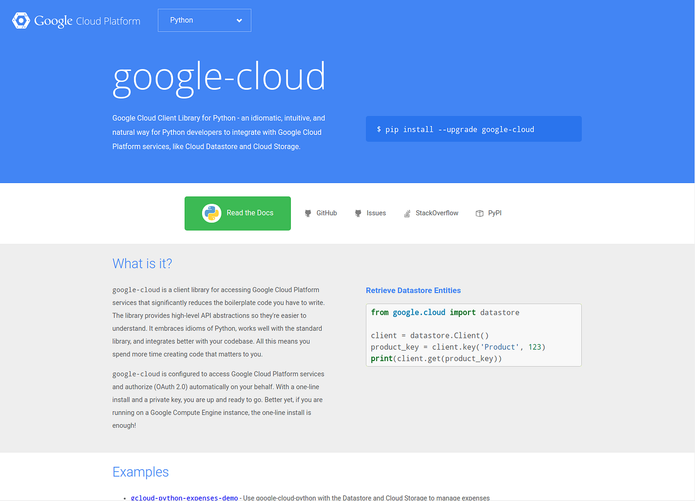 Getting Started w/ Python on GCP. The “Missing Tutorials” series | by ...